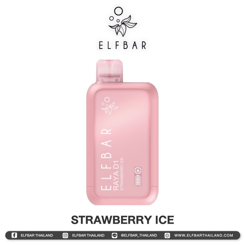 RAYA D1 10000 PUFFS - Strawberry Ice - Make it elf, enjoy yourself ...
