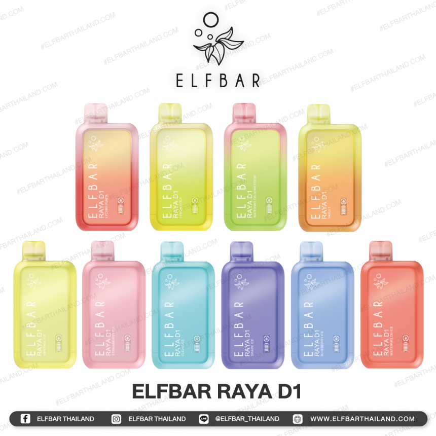 RAYA D1 10000 PUFFS Disposable Pod Device 3% Nicotine - Make it elf ...