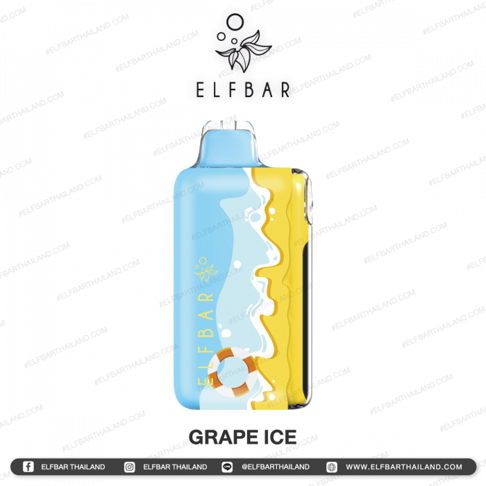 Grape Ice - Make it elf, enjoy yourself - Elfbar Thailand